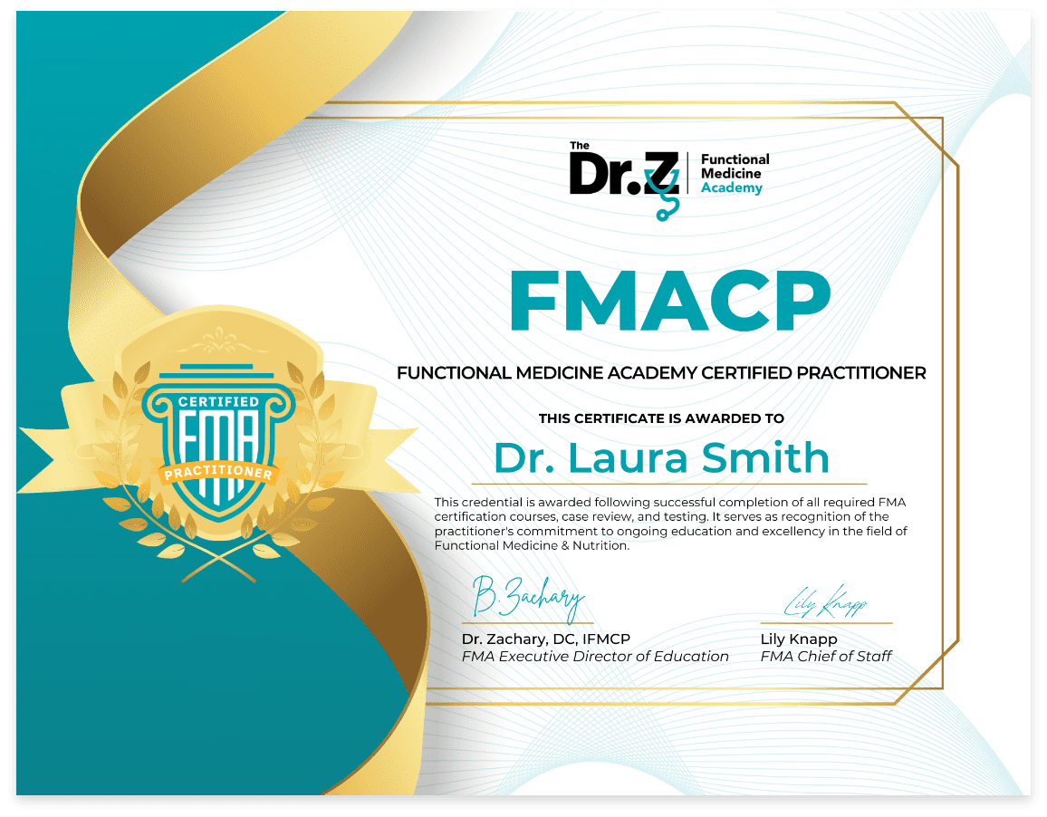 Certification - The Dr. Z
